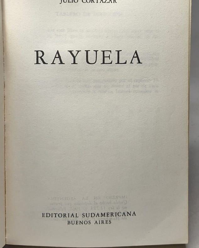 Cortazar - Rayuela - Livre Rare Book