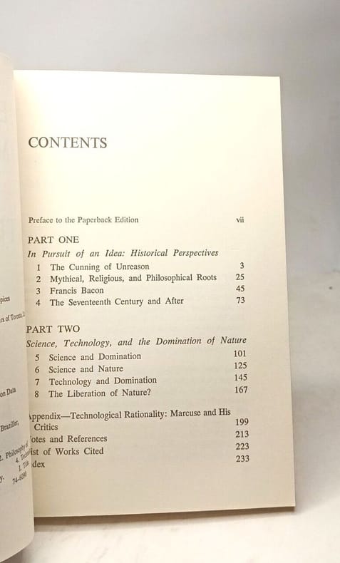 William Leiss - The Domination of Nature - Livre Rare Book