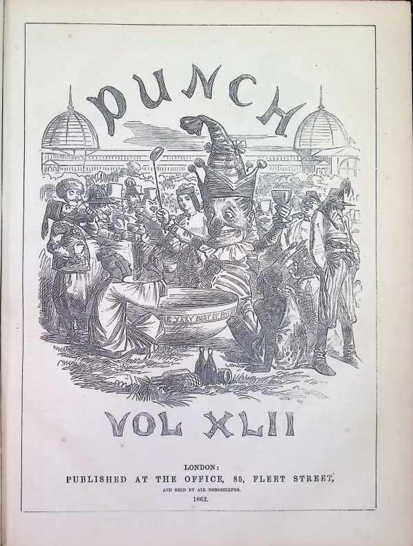 PUNCH, or the London Charivari vol XLII 42 January - June 1862