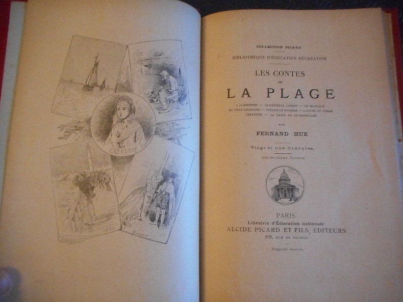 Fernand HUE - Les contes de la plage - Livre Rare Book
