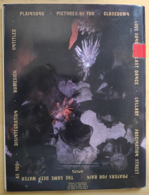 The Cure - The Cure - Disintegration - Livre Rare Book