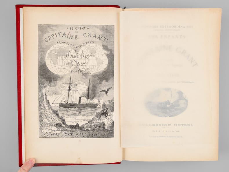 Collection Hetzel - VERNE, Jules - Les Enfants du capitaine Grant. Voya ...
