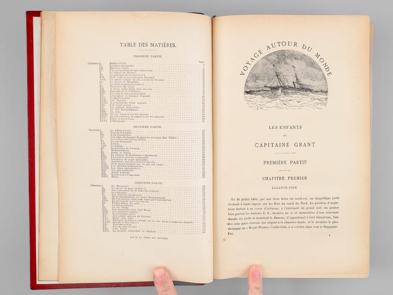 Collection Hetzel - VERNE, Jules - Les Enfants du capitaine Grant. Voya ...