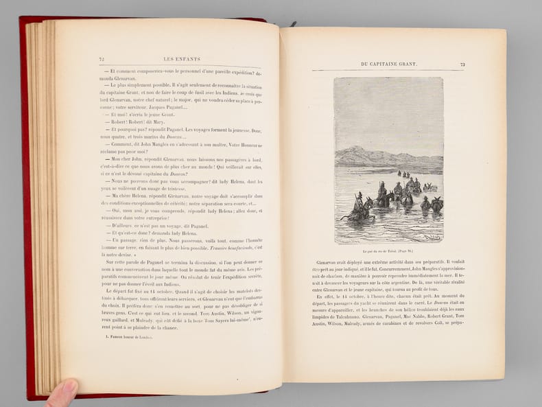 Collection Hetzel - VERNE, Jules - Les Enfants du capitaine Grant. Voya ...