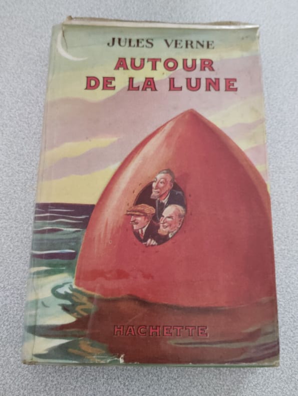 Jules Verne - Autour de la lune - Livre Rare Book