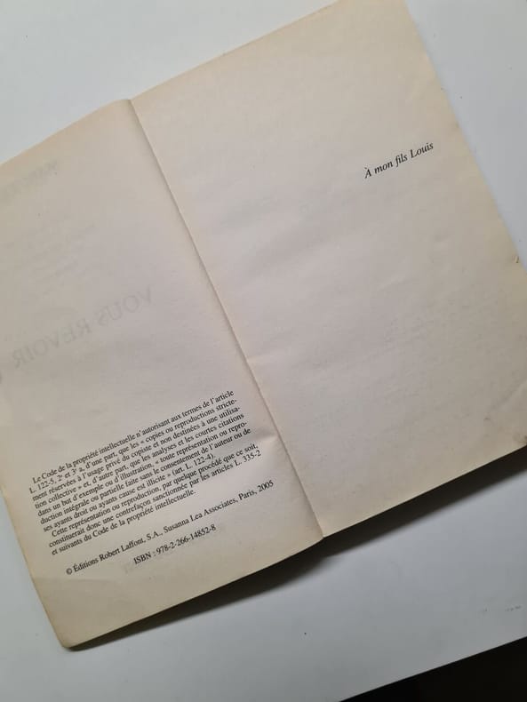 Marc Levy - Vous Revoir - Livre Rare Book