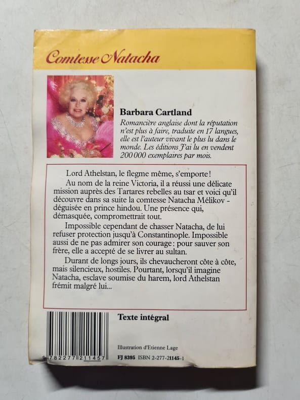 Barbara Cartland - Les introuvables de Barbara Cartland: Comtesse Natacha