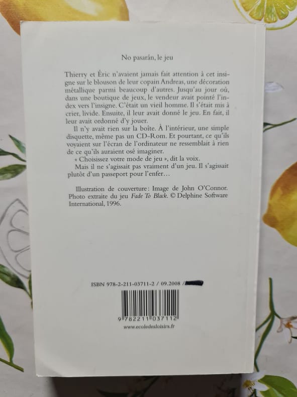 Lehmann Christian - No pasaran : Le Jeu - Livre Rare Book