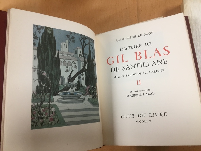 Maurice Lalau - LE SAGE, Alain René - Histoire de Gil Blas de Santillane