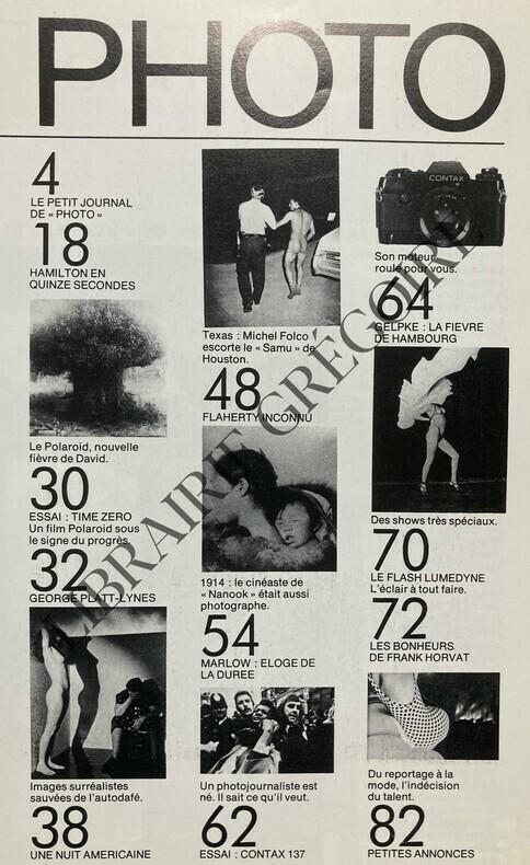 PHOTO-N°161-FEVRIER 1981-DAVID HAMILTON - Livre Rare Book