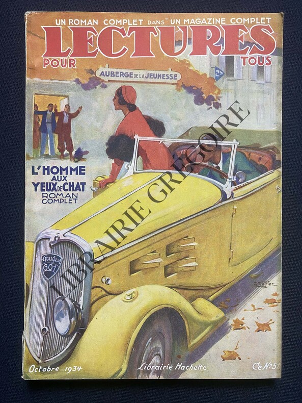 LECTURES POUR TOUS-OCTOBRE 1934 - Livre Rare Book