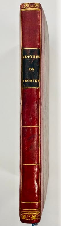 REGNIER. Mathurin. - Les satyres, et autres oeuvres… - Livre Rare Book