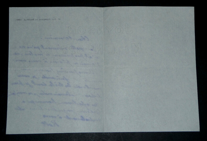 Alfred ROLL - Alfred ROLL - LETTRE AUTOGRAPHE SIGNÉE - Livre Rare Book