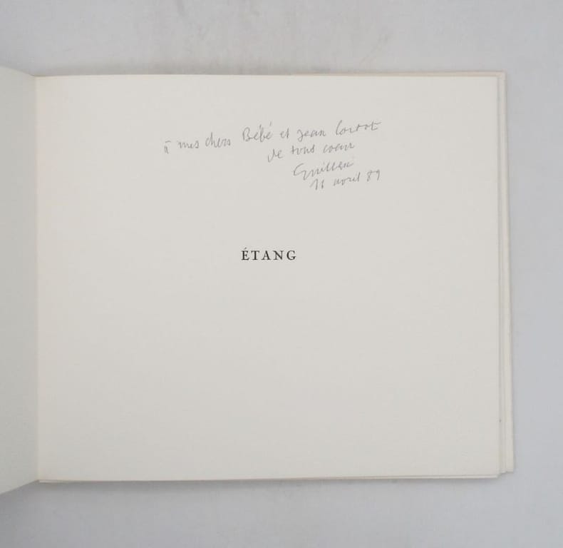 GUILLEVIC; POUPERON (Patrice) - Étang - Livre Rare Book