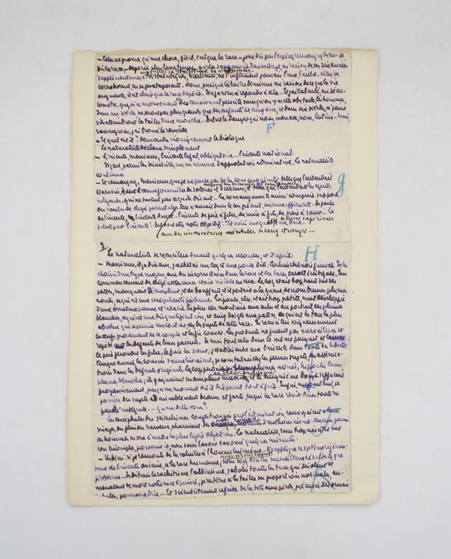 MIRBEAU (Octave) - Scientismes : manuscrit autographe signé