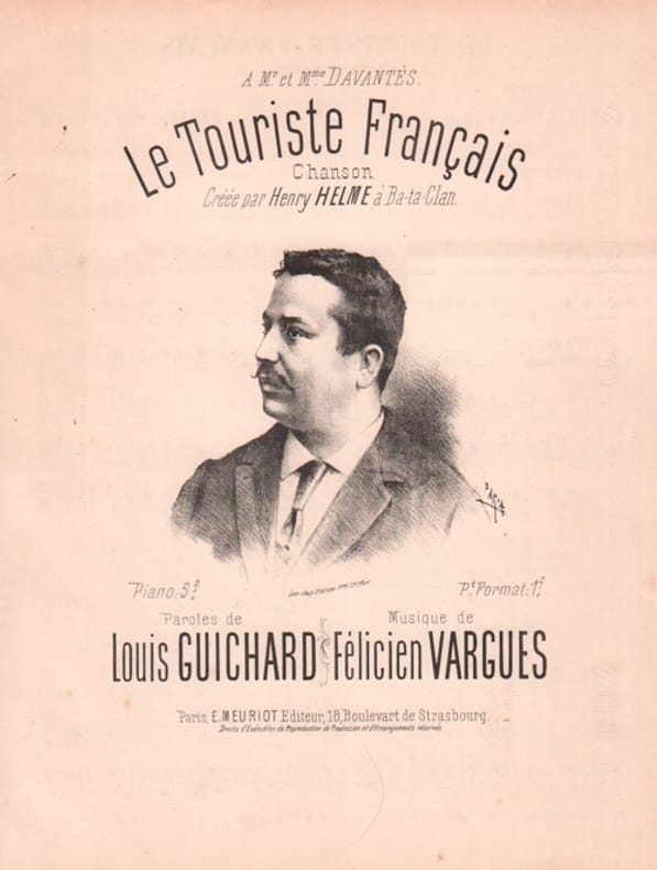 Faria - Helme Henri - Vargues Félicien - Guichard L. - Partition de la ...