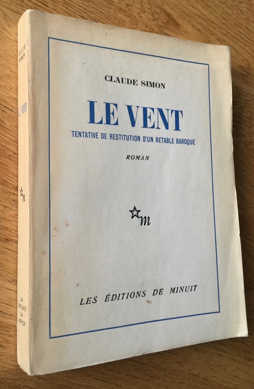 Simon (Claude) - Le vent. Tentative de restitution d’un retable baroque ...