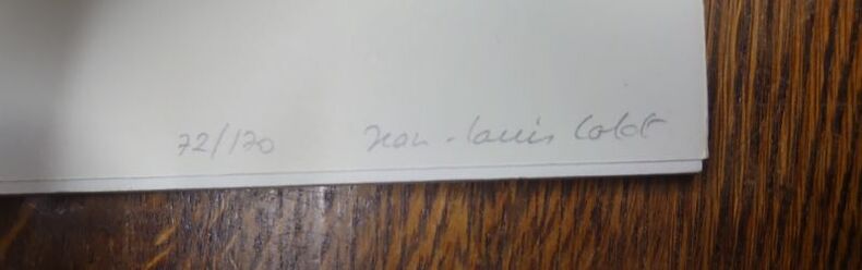 JEAN-LOUIS COLLOT. - Amenophis 22. Bruxelles, 1980. Le cancer.